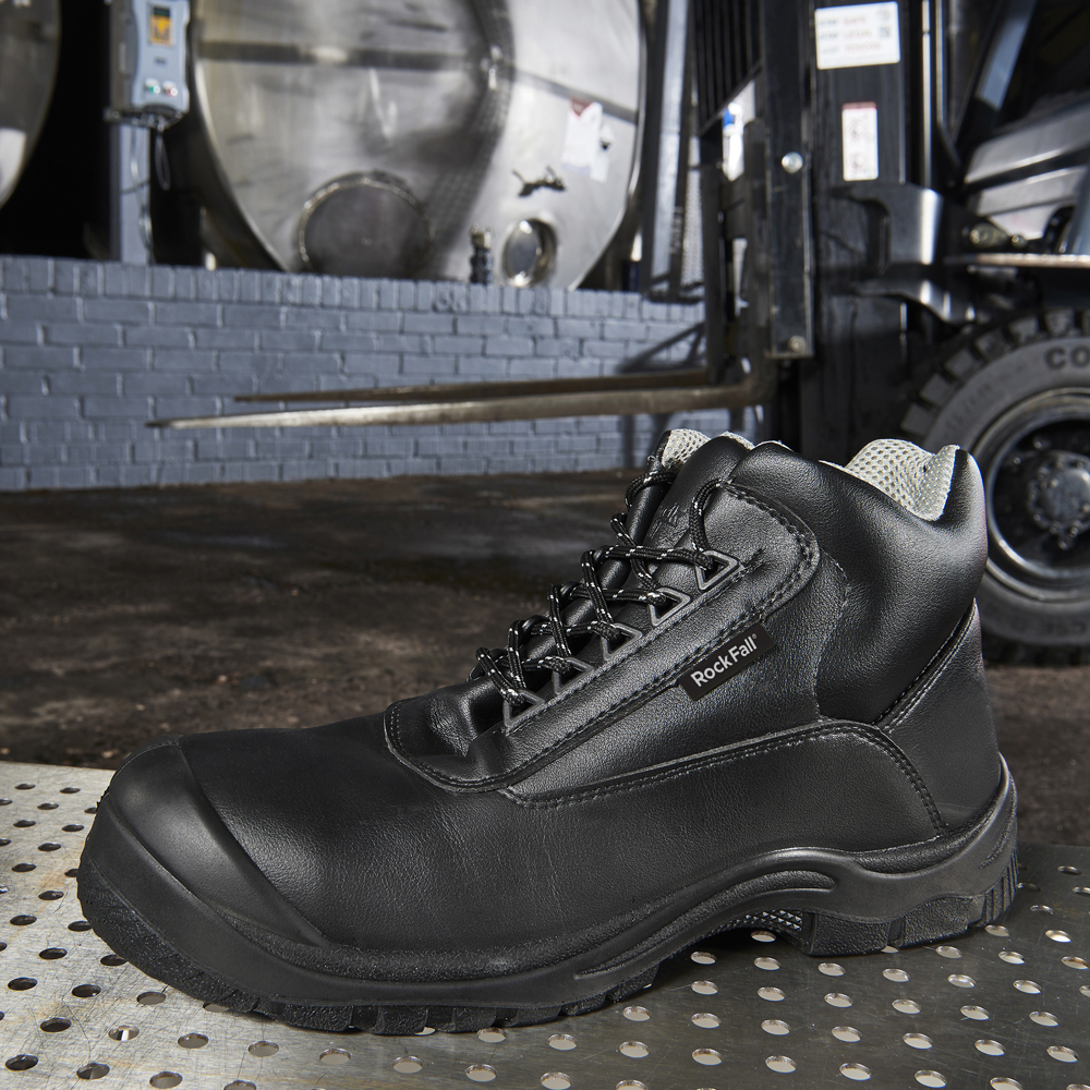 Rock Fall Rhodium Chemical Resistant Safety Boots - Ilkeston PPE & Workwear